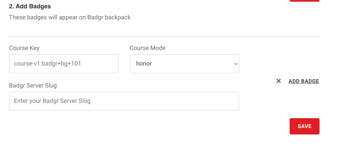 How To Enable Badgr and Add a Badge For The Course?
